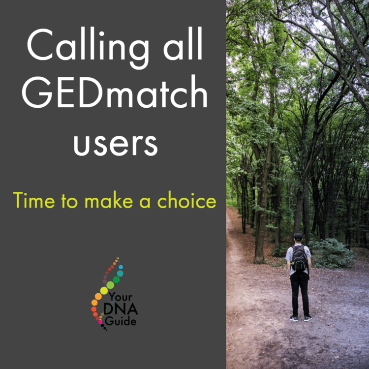 GEDmatch Opt-In for Law Enforcement - Your DNA Guide - Diahan Southard