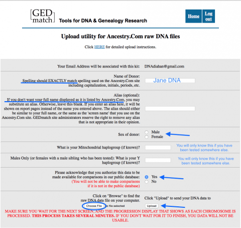 GEDmatch: Getting Started - Your DNA Guide - Diahan Southard