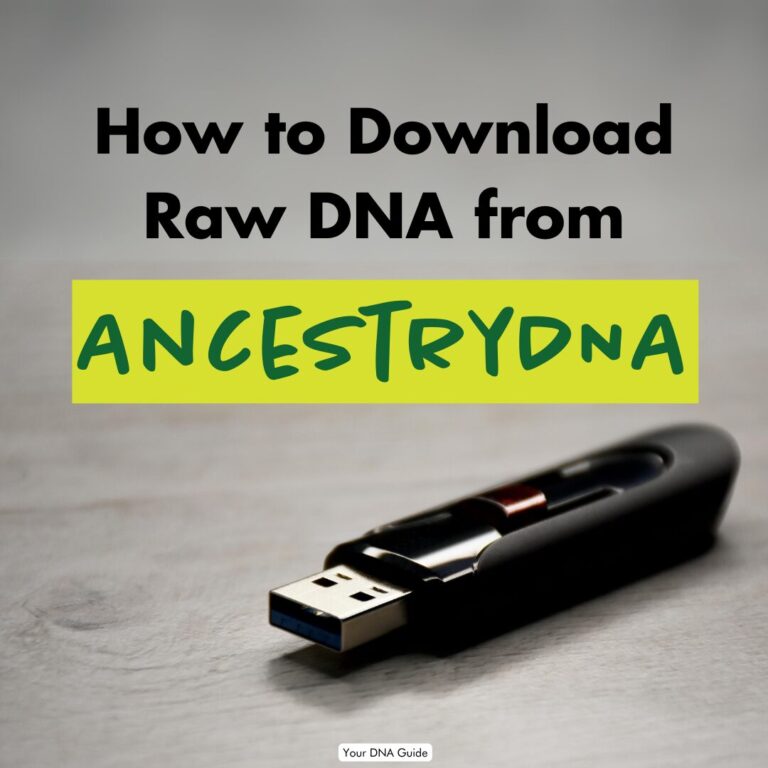 AncestryDNA | How to Download Raw Data - Your DNA Guide - Diahan Southard