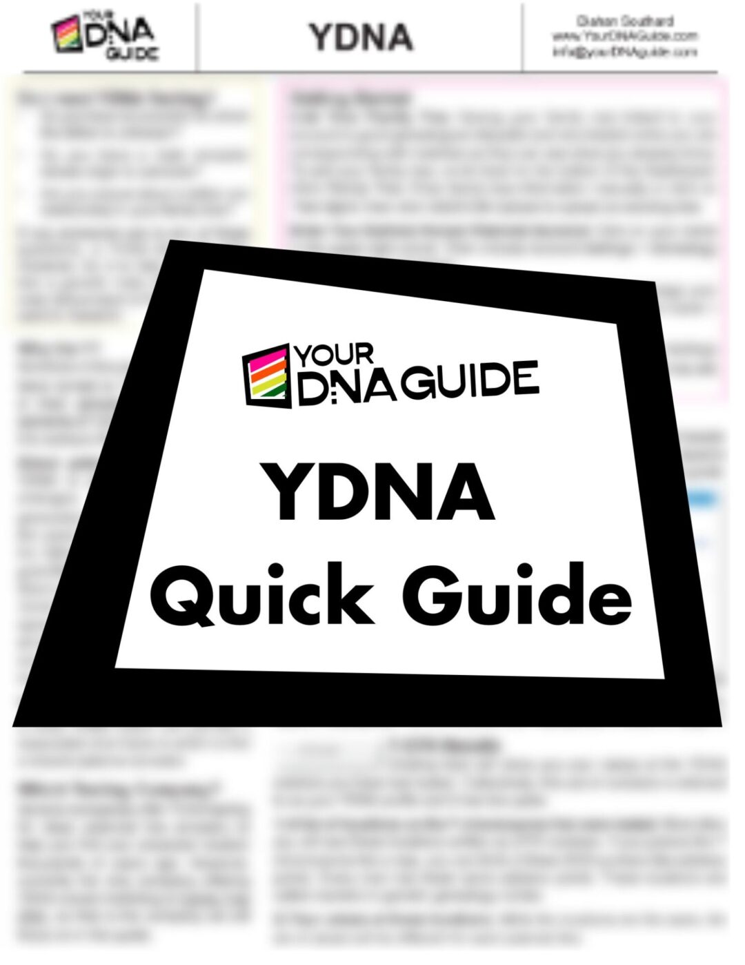 Quick Reference Guides - Your DNA Guide - Diahan Southard